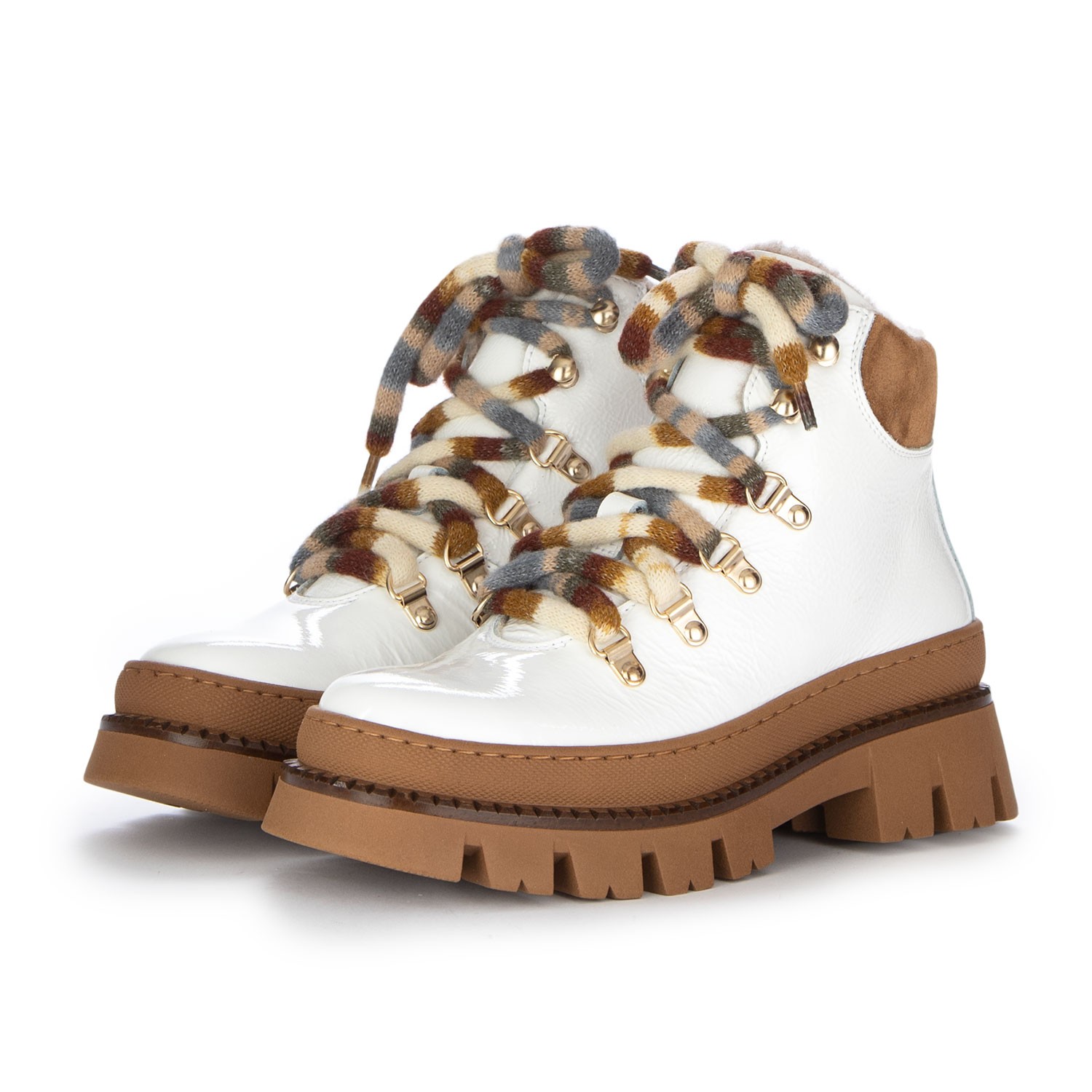 patterned boot laces